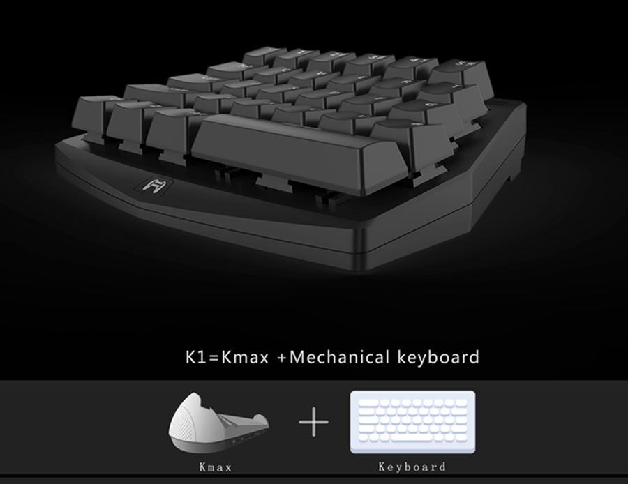 Handjoy K1 Mechanical Keyboard 28 Keys Black