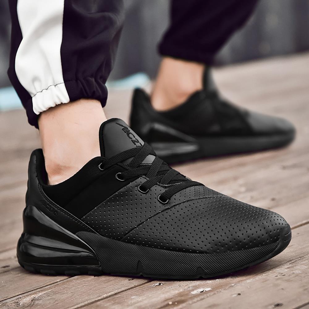 Men Mesh Running Shoes EU39.5 Black