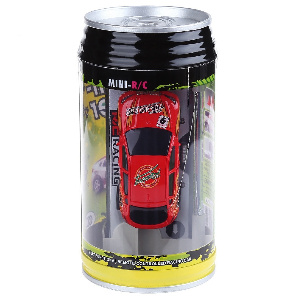 Wltoys 2015-1A 1:63 Coke Can Mini RC Car Random Color