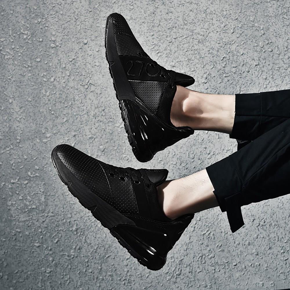 Men Mesh Running Shoes EU39.5 Black