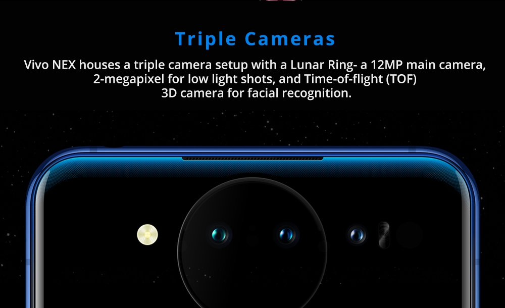 Vivo Nex 6.39 Inch 10GB 128GB Smartphone Blue