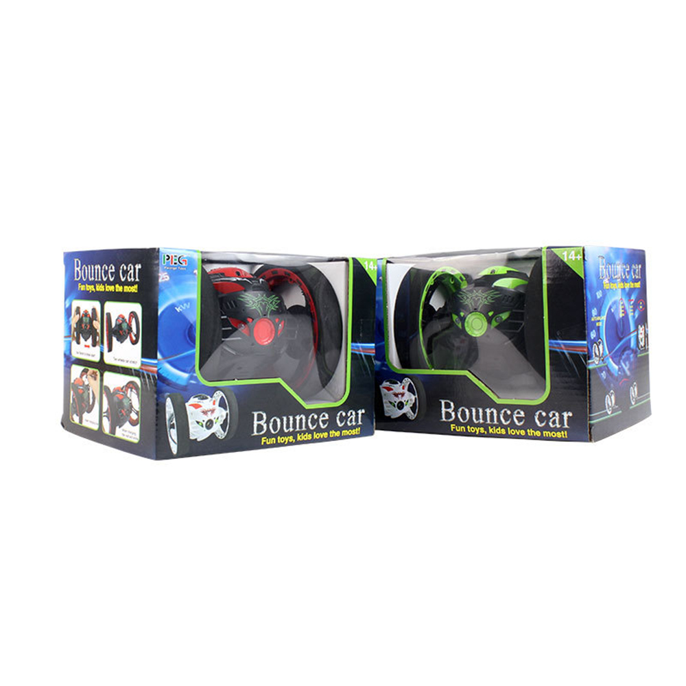 PEG-88 Jumping SUMO 2.4G Smart Bounce RC Car Green