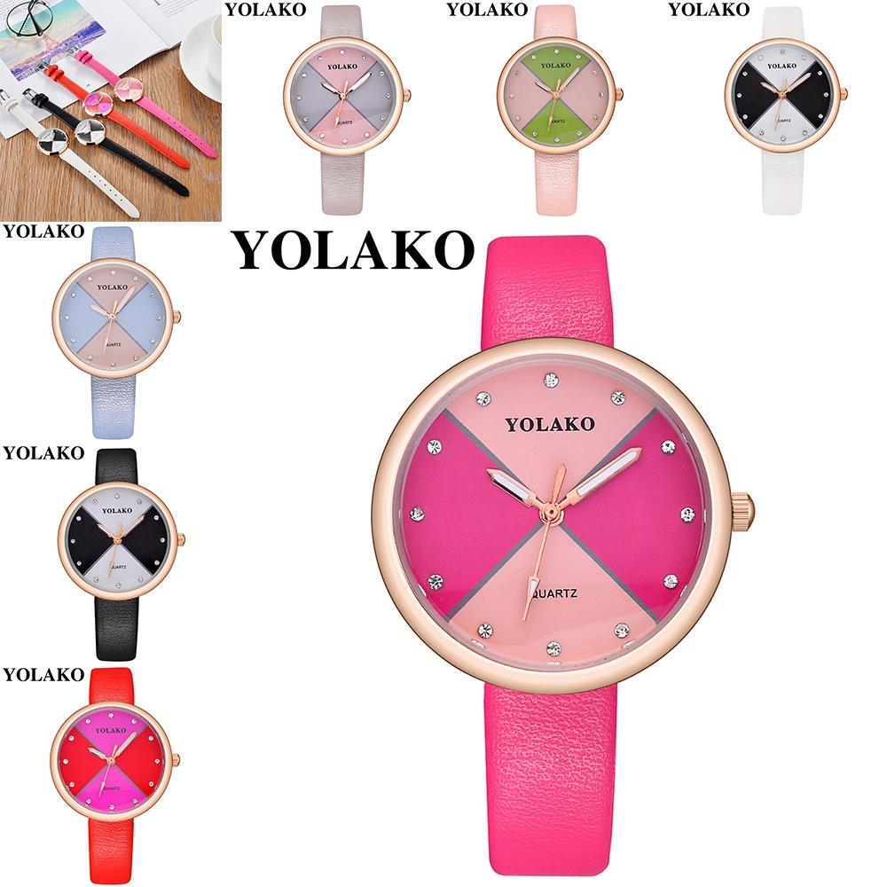 YOLAKO YK35 Women Quartz Watch Light Blue