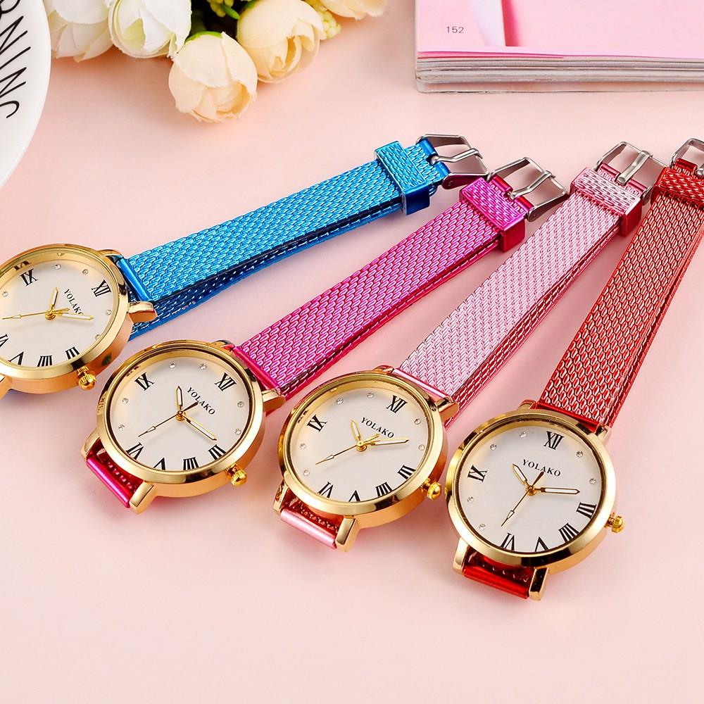 YOLAKO YK04 Women Quartz Watch Black