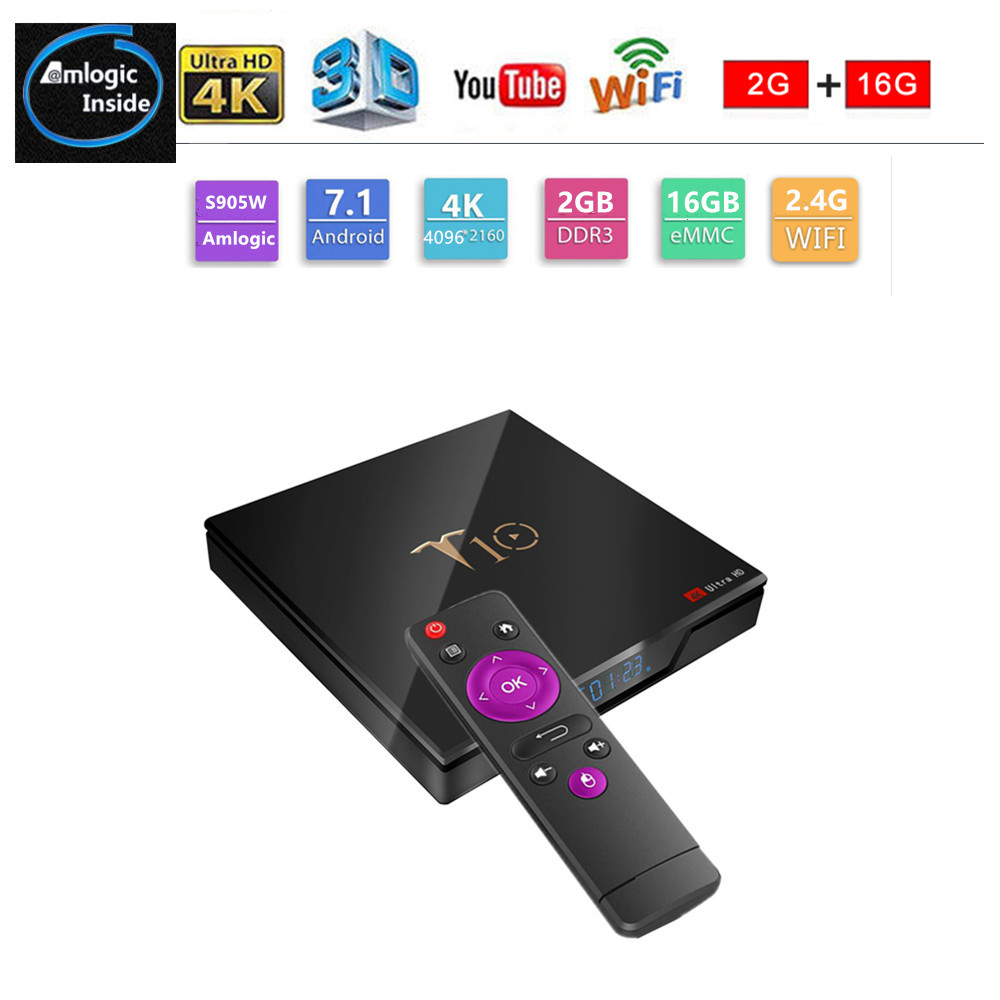 T10 Amlogic S905W 2GB/16GB Android 7.1 TV Box