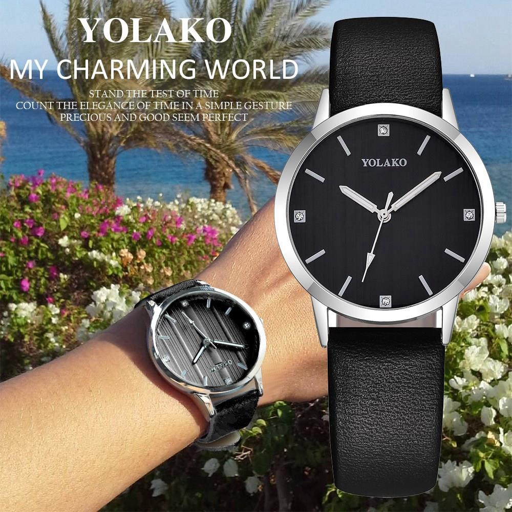 YOLAKO YK38 Women Quartz Watch Dark Blue