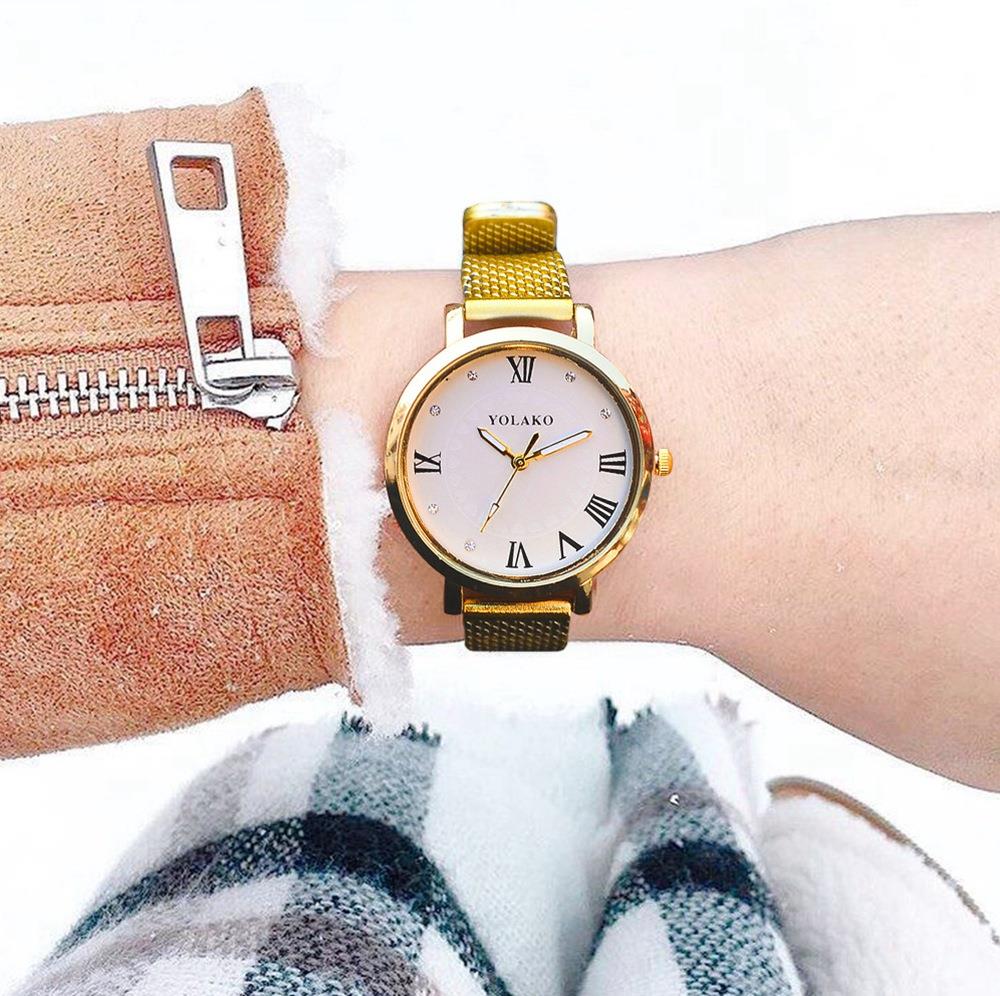 YOLAKO YK04 Women Quartz Watch Gold
