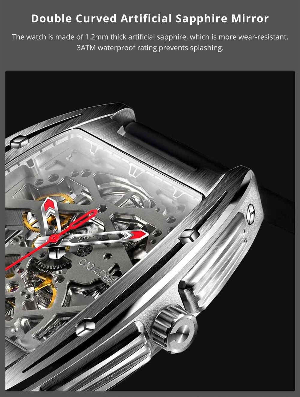 Xiaomi CIGA Design Z Series Mechanical Watch Red