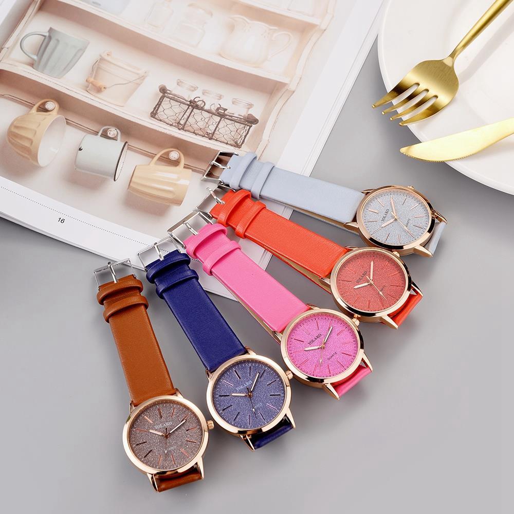 YOLAKO YK68 Women Sparkle Quartz Watch Gray