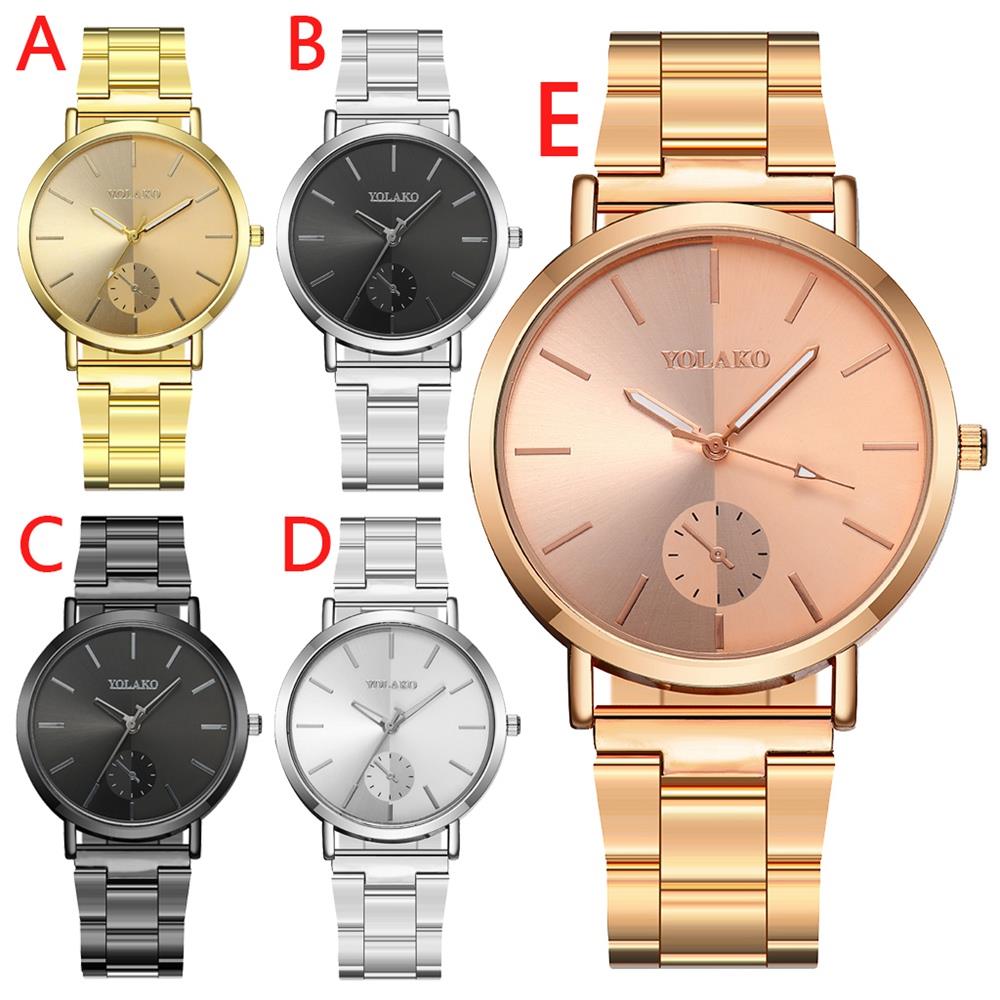 YOLAKO YK120 Casual Quartz Watch Gold