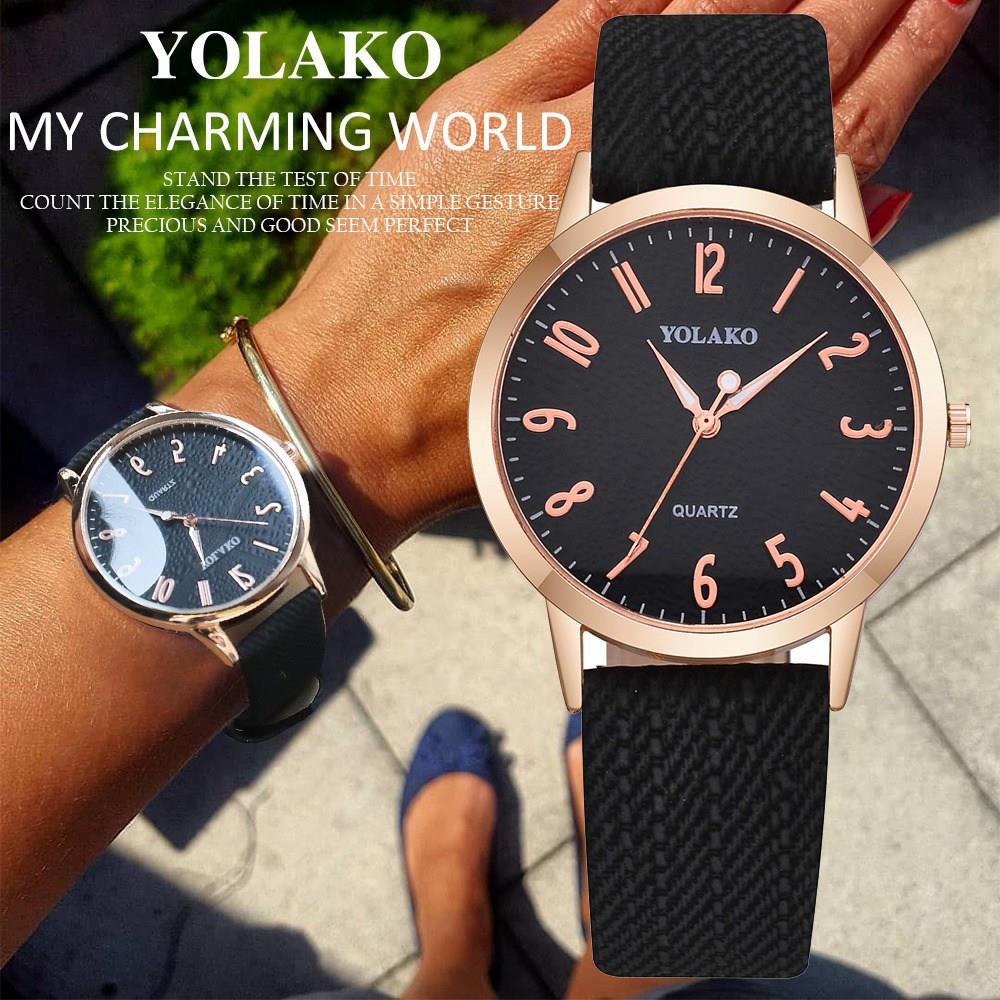 YOLAKO YK41 Women Quartz Watch White