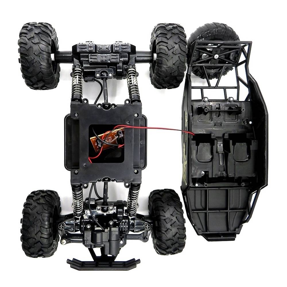 Flytec 6026 2.4G 1:12 4WD Off-road RC Climbing Car RTR Silver