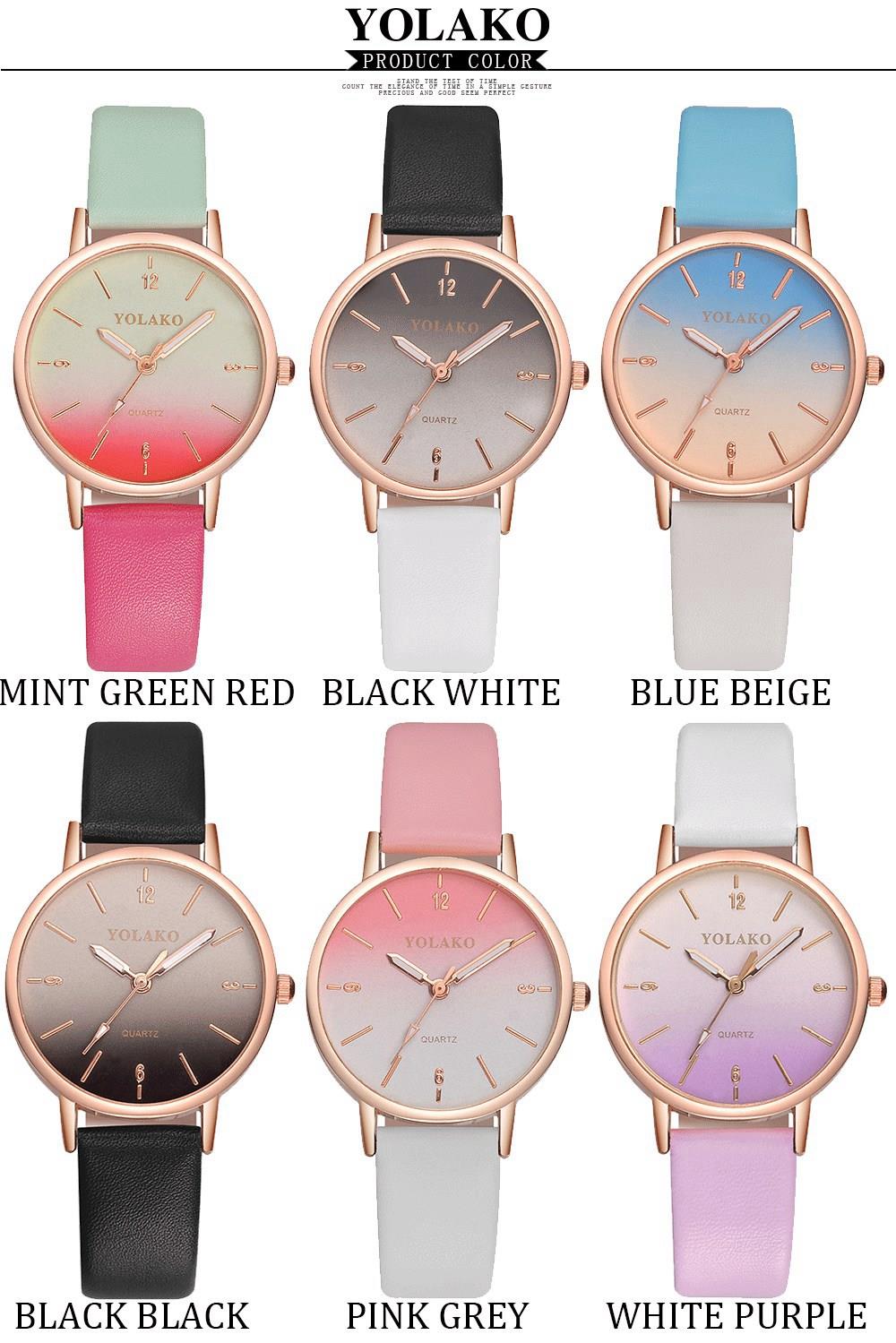 YOLAKO YK65 Women Quartz Watch Black