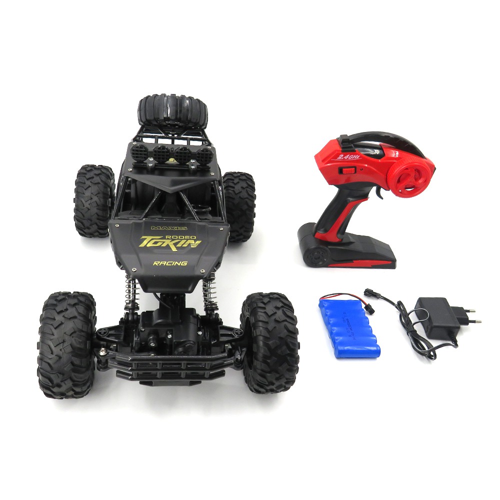 Flytec 6026 2.4G 1:12 4WD Off-road RC Climbing Car RTR Black