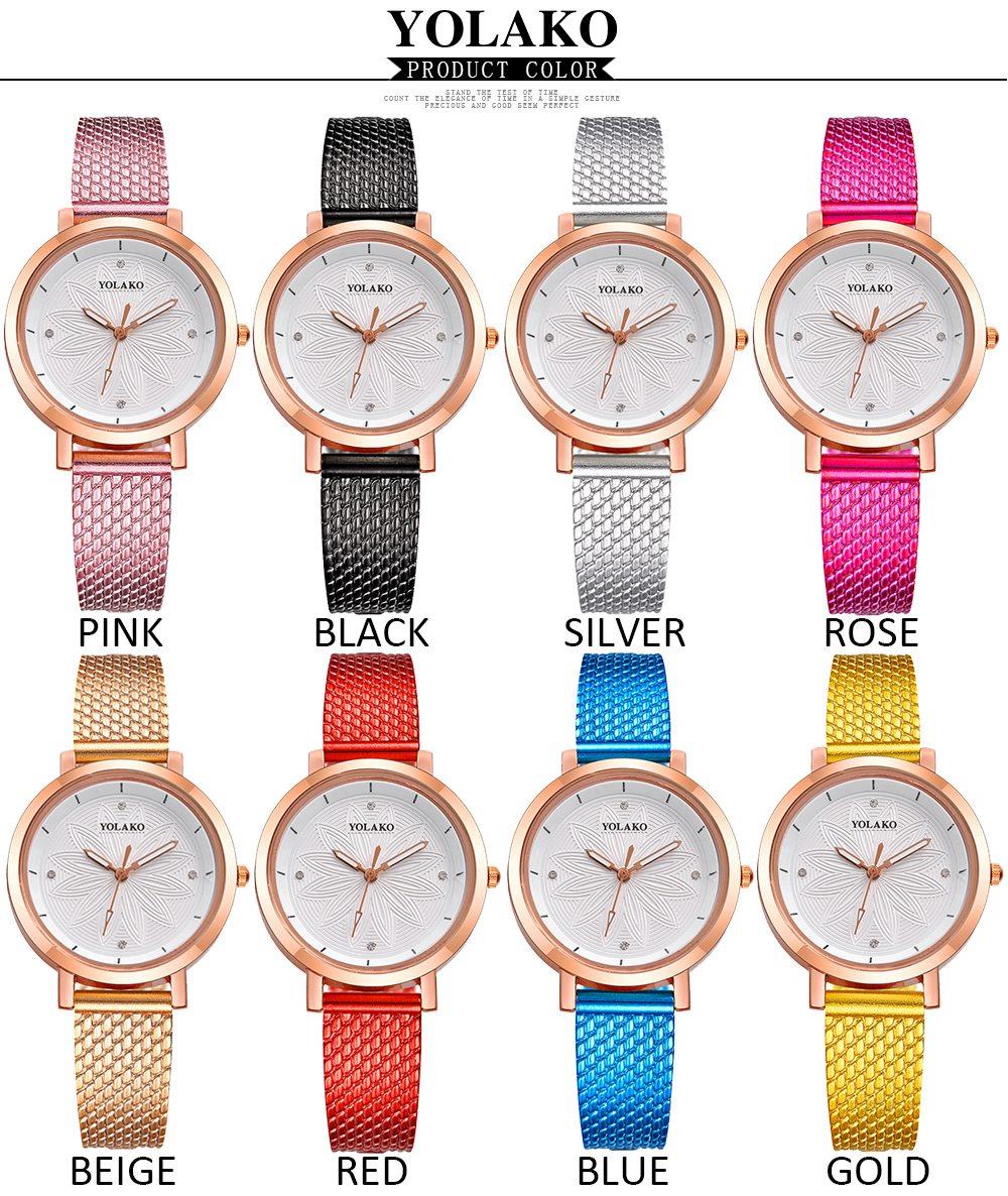 YOLAKO YK05 Women Quartz Watch Black
