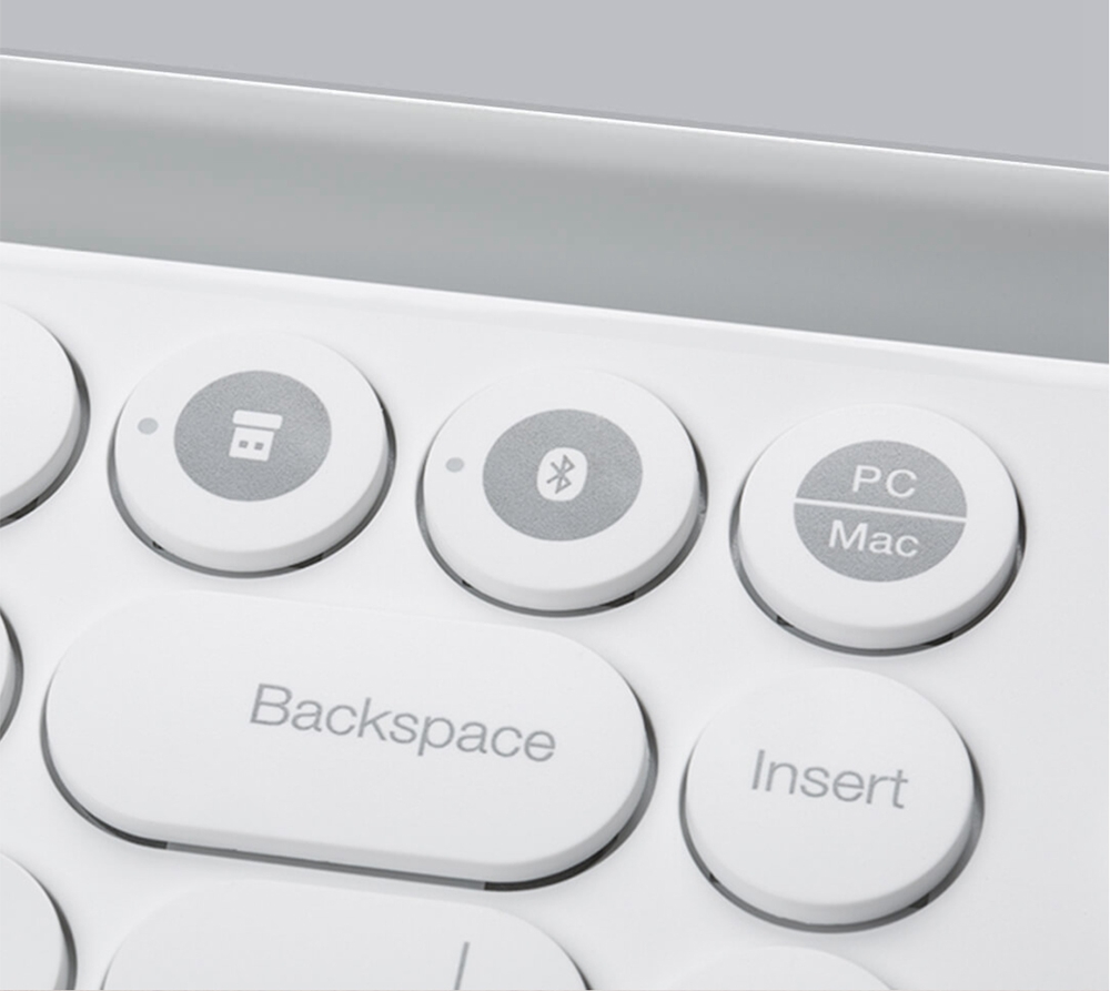 Xiaomi MIIIW Wireless Bluetooth/2.4G Dual-mode Keyboard White