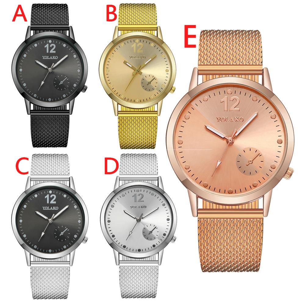 YOLAKO YK114 Casual Quartz Watch Black