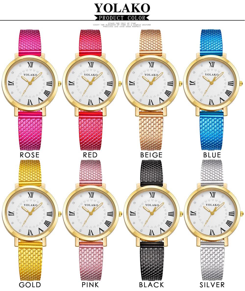 YOLAKO YK04 Women Quartz Watch Blue