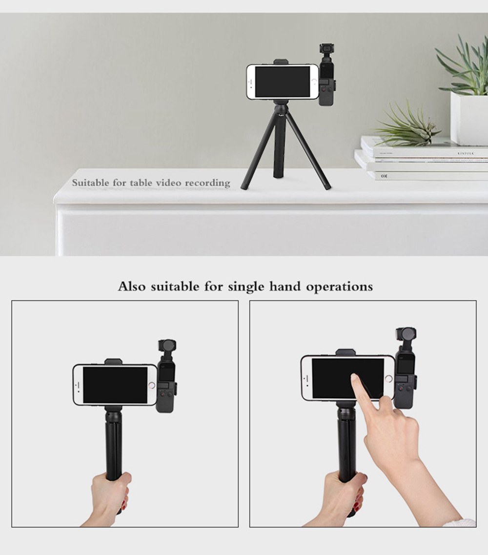 Sunnylife Phone Fixing Clamp + Extension Rod + Tripod