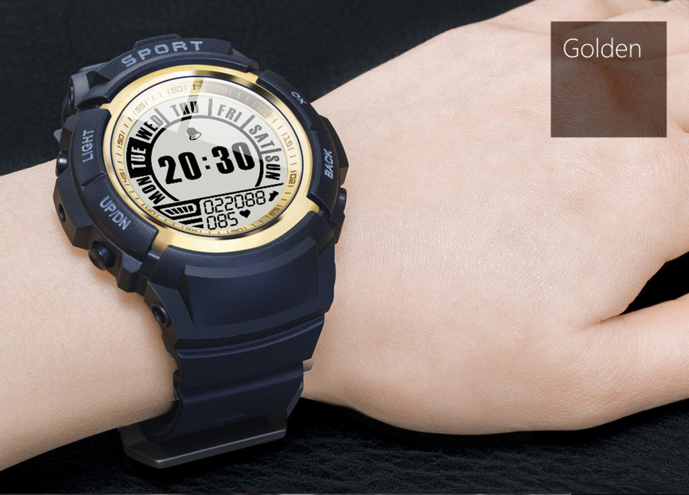 Makibes Mini G01 Sports Smartwatch Dynamic 5ATM 30 Days Standby Golden