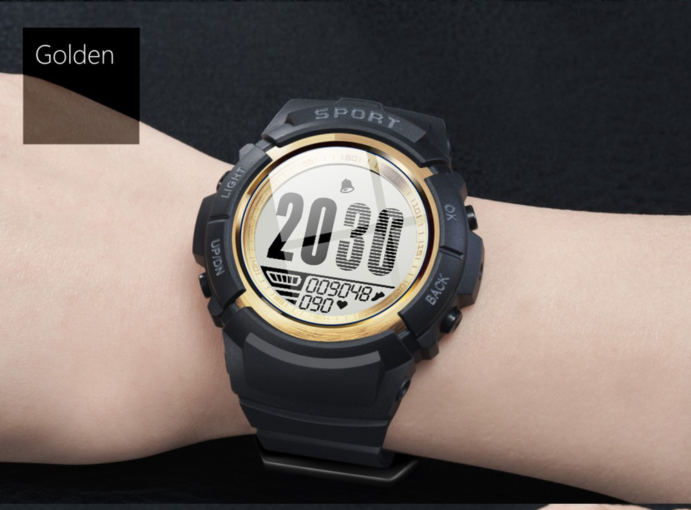 Makibes Mini G01 Sports Smartwatch Dynamic 5ATM 30 Days Standby Golden