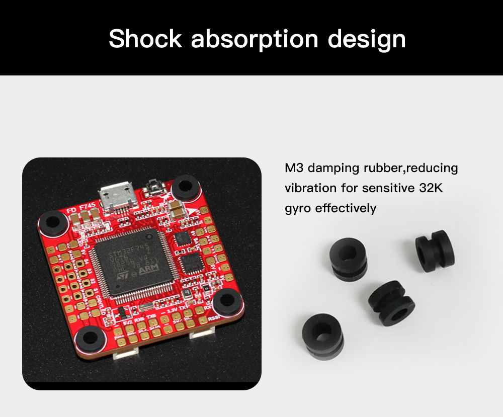HGLRC Forward F7 Dual Gyro Flight Control For FPV Racing Drone