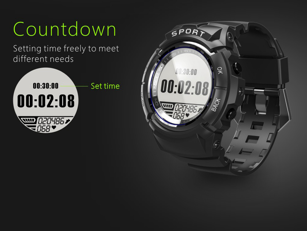 Makibes Mini G01 Sports Smartwatch Dynamic 5ATM 30 Days Standby Golden