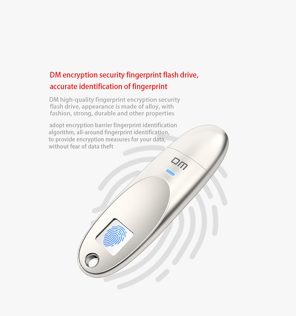 DM PD062 128GB USB3.0 Flash Drive Silver