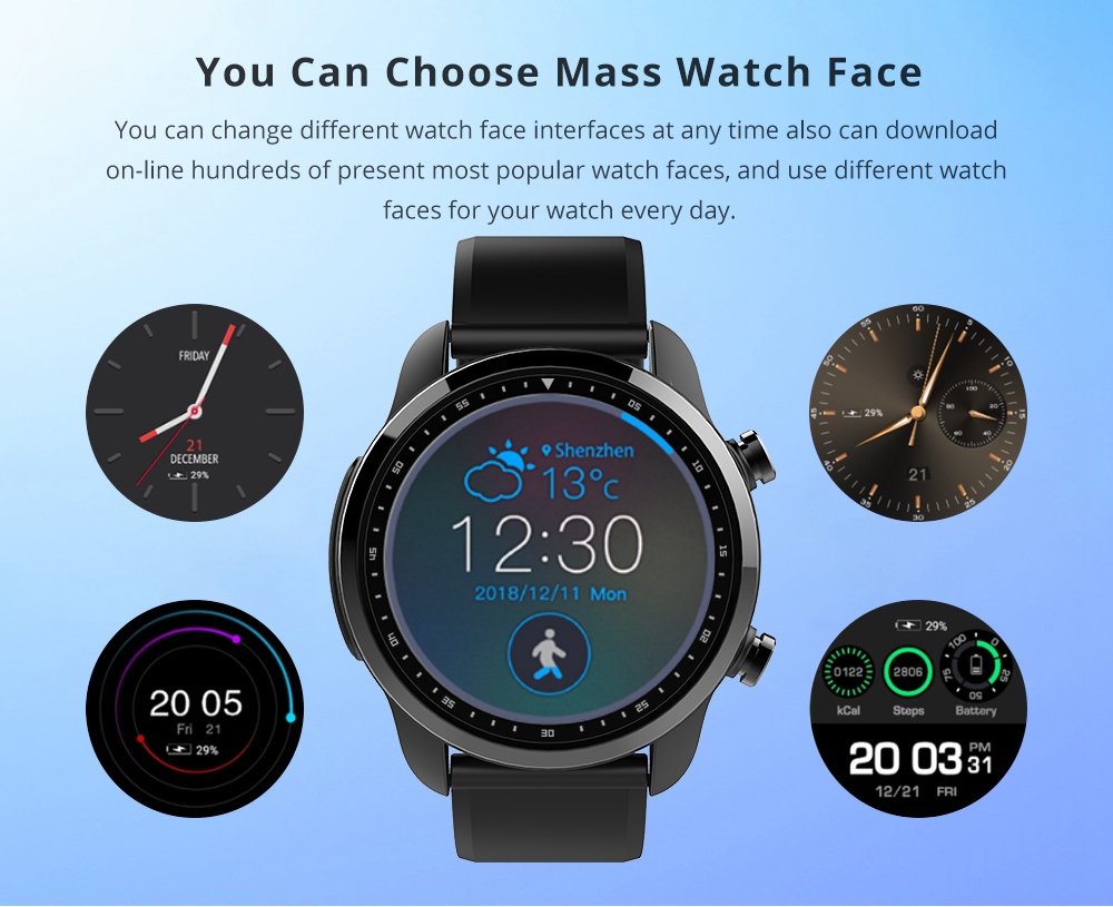 KOSPET Brave 4G Smartwatch Phone Black