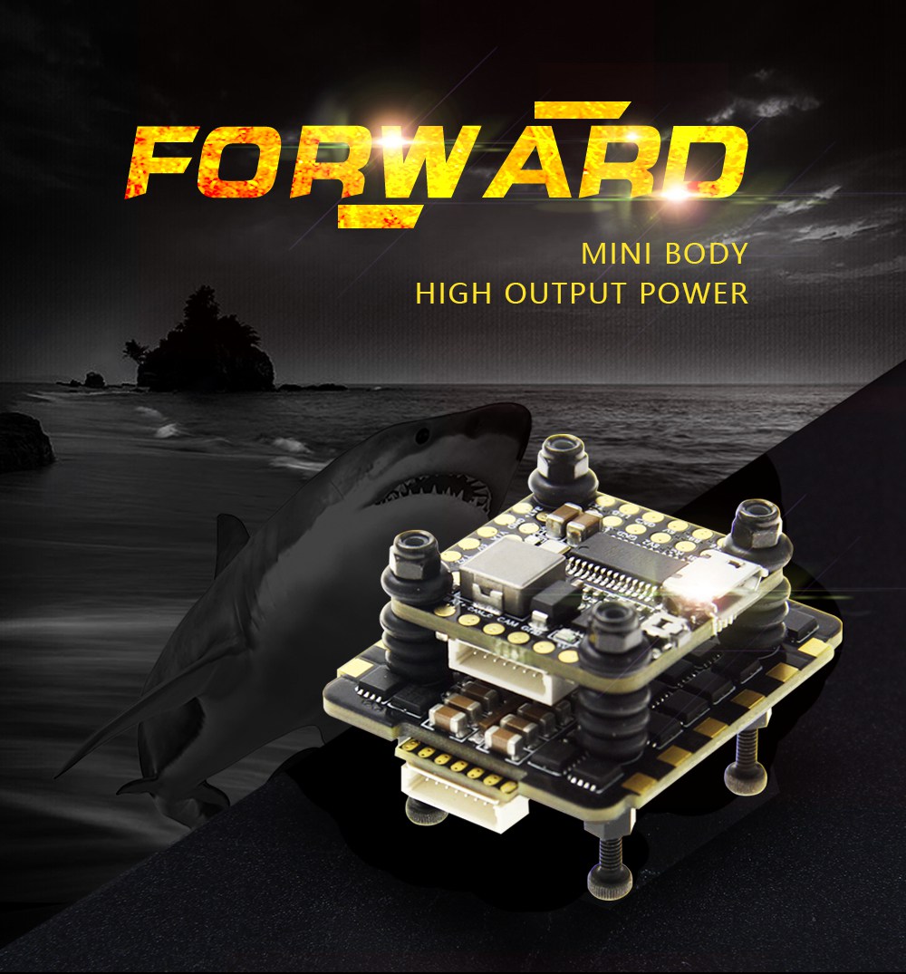 HGLRC Forward FD445 Stack Betaflight F4 OSD FC