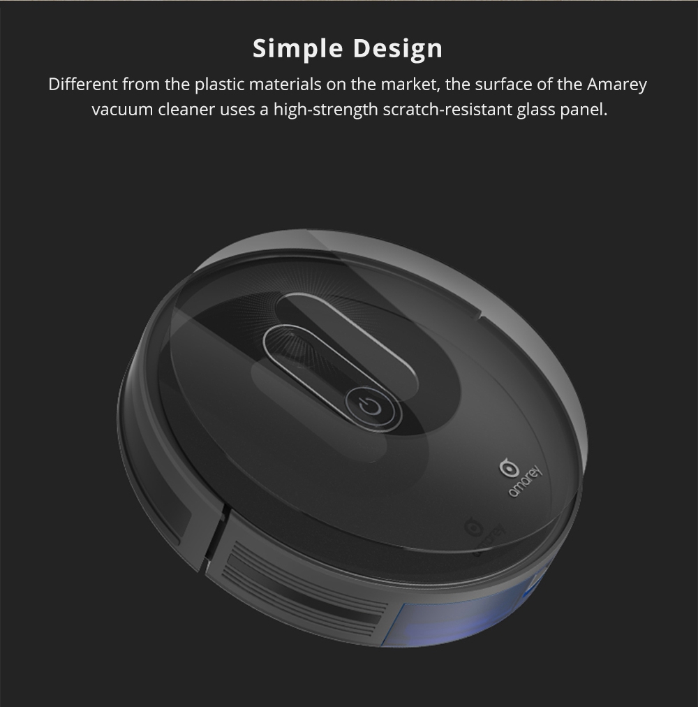 Amarey A900 Robot Vacuum Cleaner Black