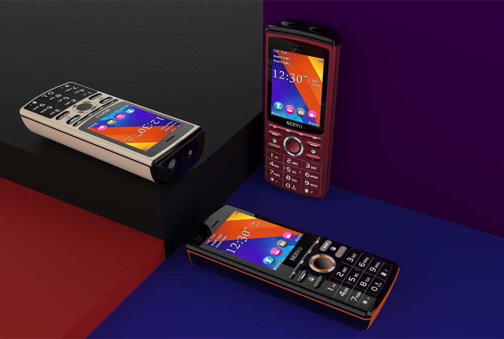 SERVO R25 2.8 Inch Mobile Phone Red