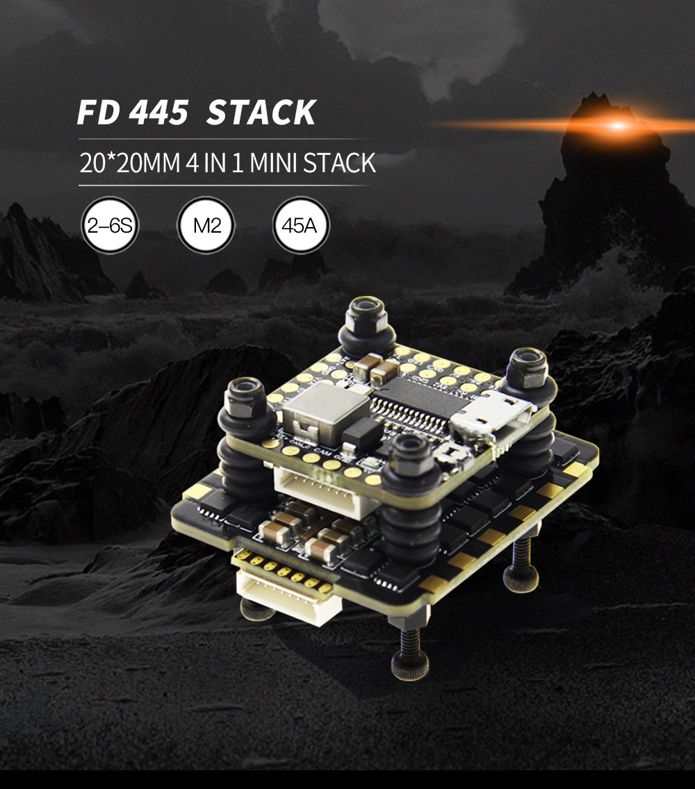 HGLRC Forward FD445 Stack Betaflight F4 OSD FC