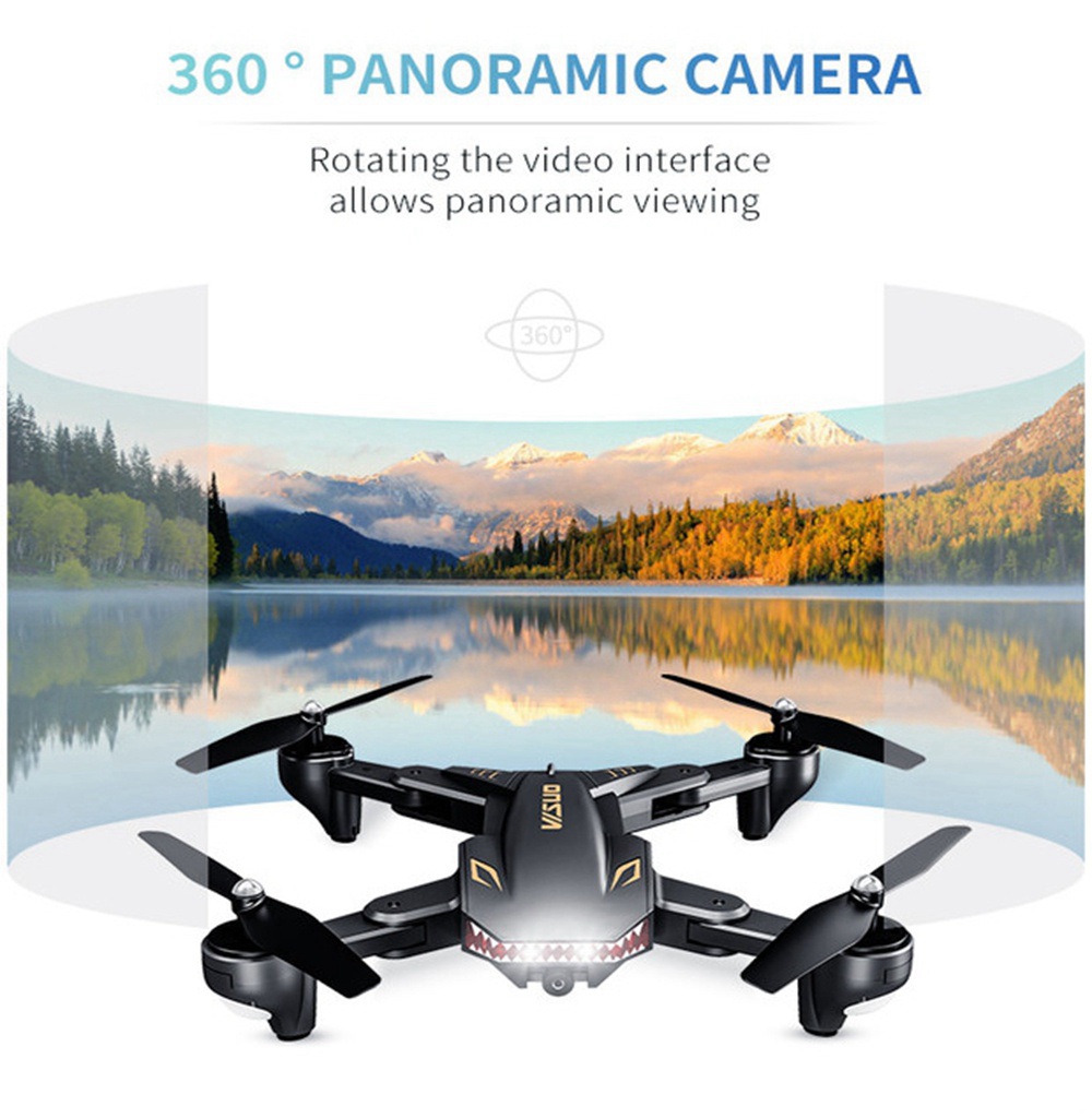 VISUO XS809SL WiFi RC Drone RTF Two Battery