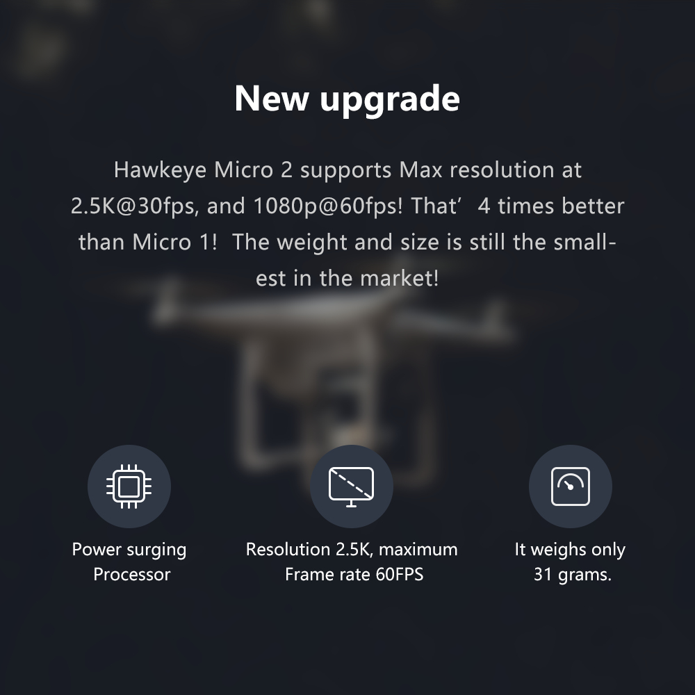 Hawkeye Firefly Micro Cam 2 FPV Action Camera