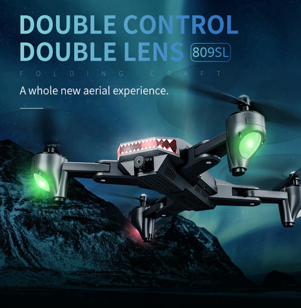 VISUO XS809SL WiFi RC Drone RTF Two Battery