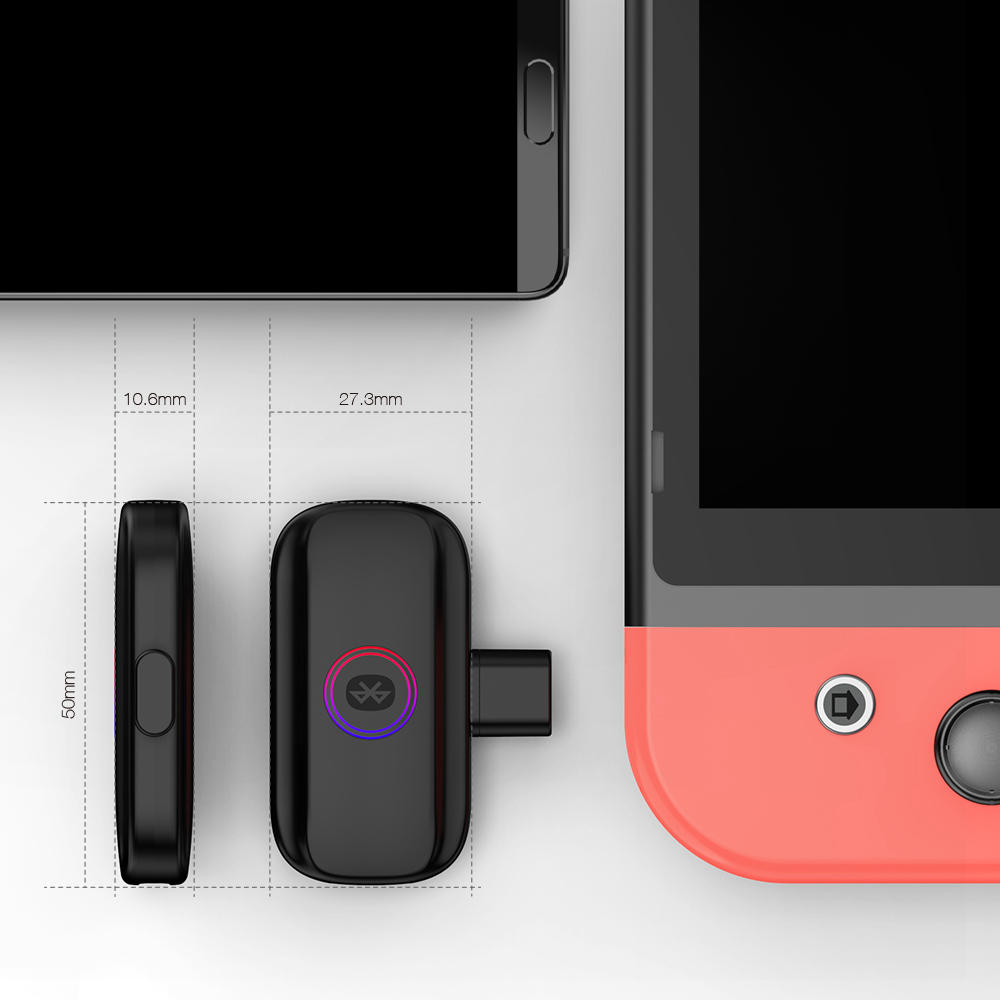 GameSir R3 Bluetooth Audio Adapter Black