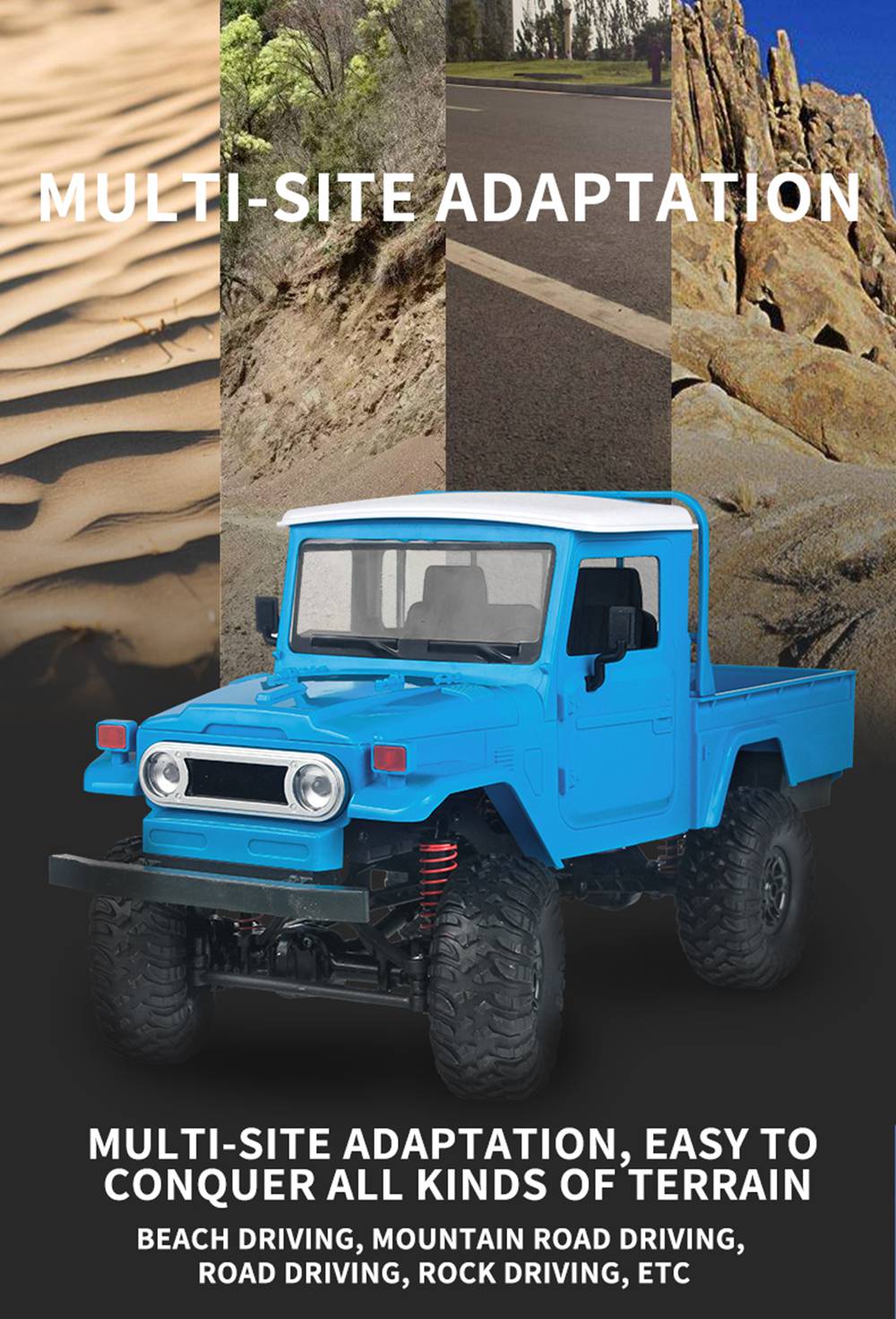 MN Model MN-45K RC Car Blue