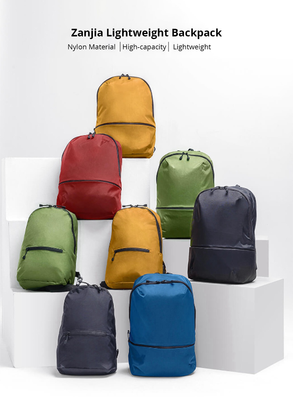 Xiaomi Zanjia Waterproof 11L Lightweight Backpack Blue