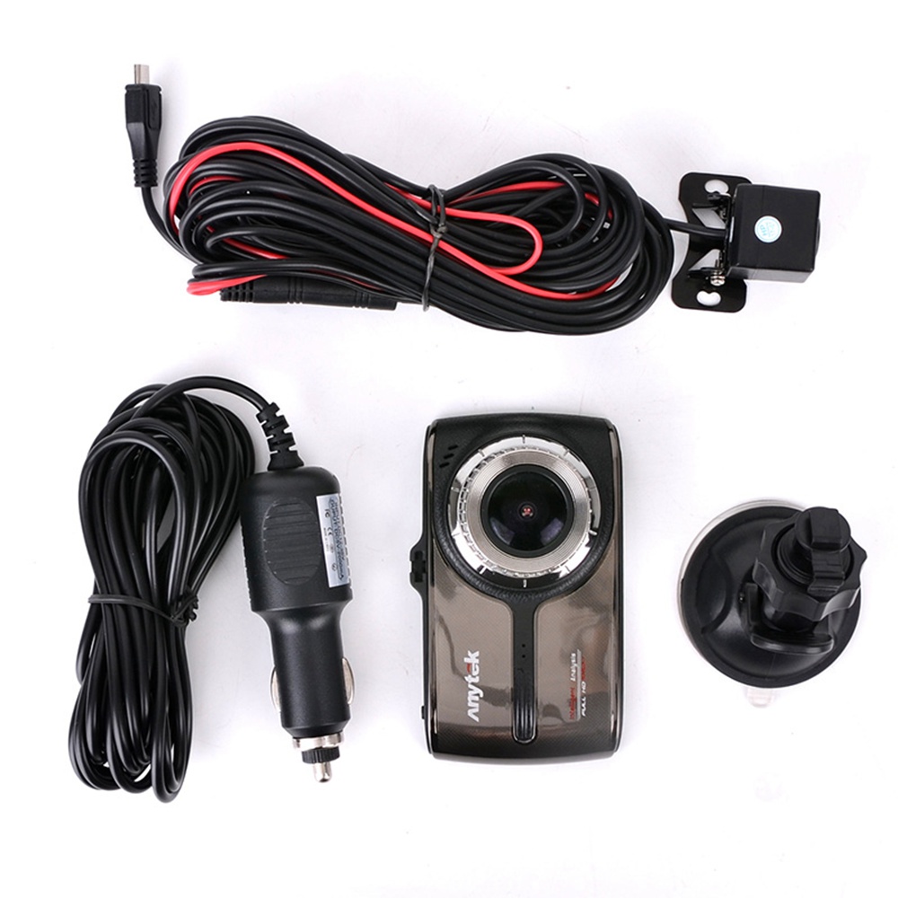 Anytek G66 Novatek 1080P Touch Screen Dual Lens Car DVR