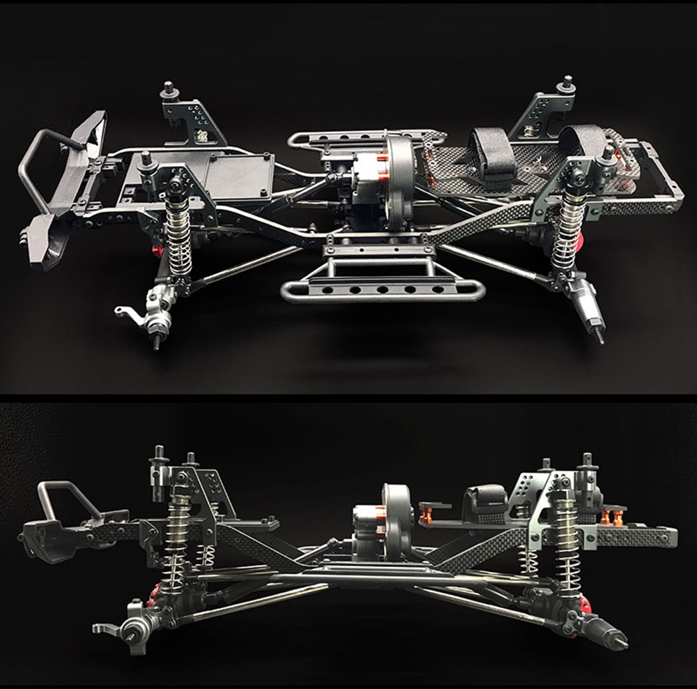 GT EX86100 Pro 1/10 4WD Rock Cruiser EP Orange