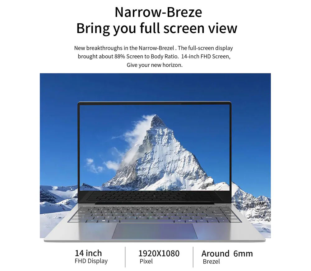 Jumper EZBook X4 Pro Notebook 8GB 256GB Silver