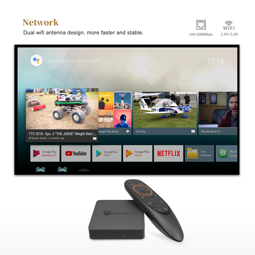 Beelink GTmini-A Amlogic S905X2 Android TV 8.1 2GB/32GB TV Box