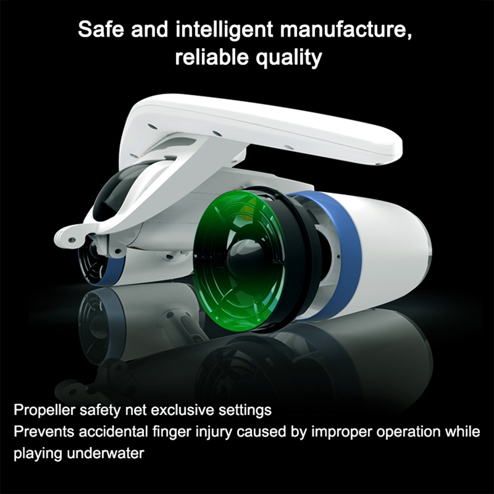 SUBLUE White Shark Mix 520W Electric Motor Diving Underwater Scooter