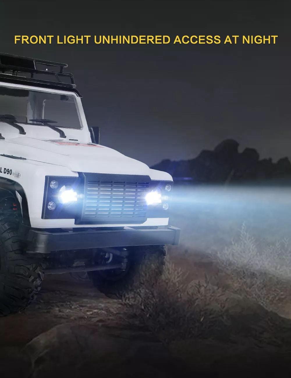 MN Model MN-99 DEFENDER Crawler Climbing Truck RC Car Blue