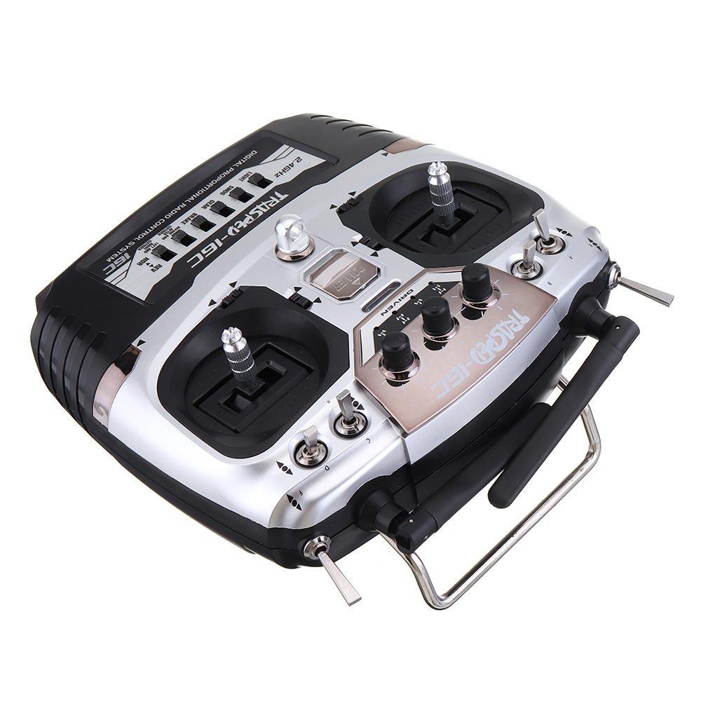 HG YK002 2.4G 16CH Dual Antenna Climbing RC Car Radio Remote Control