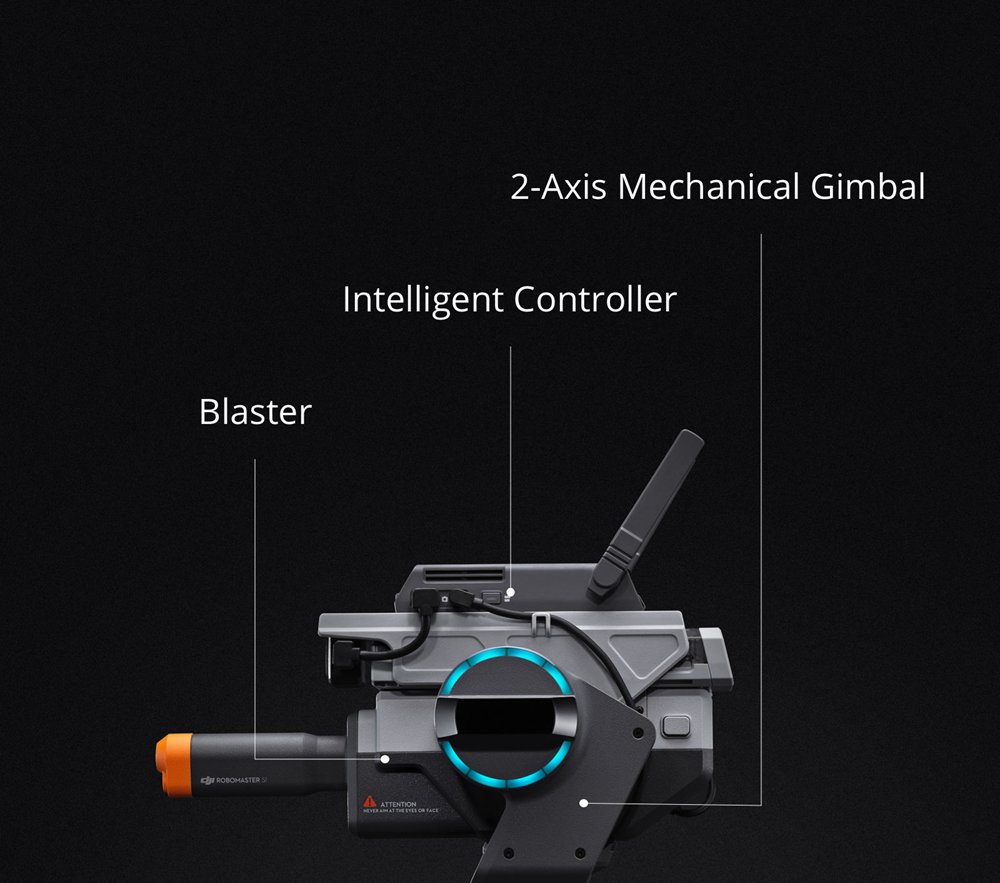 DJI RoboMaster S1 4WD FPV RC Robot Intelligent Scratch Python Coding