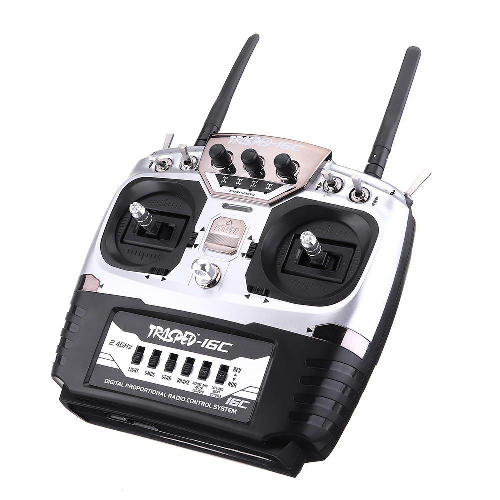 HG YK002 2.4G 16CH Dual Antenna Climbing RC Car Radio Remote Control