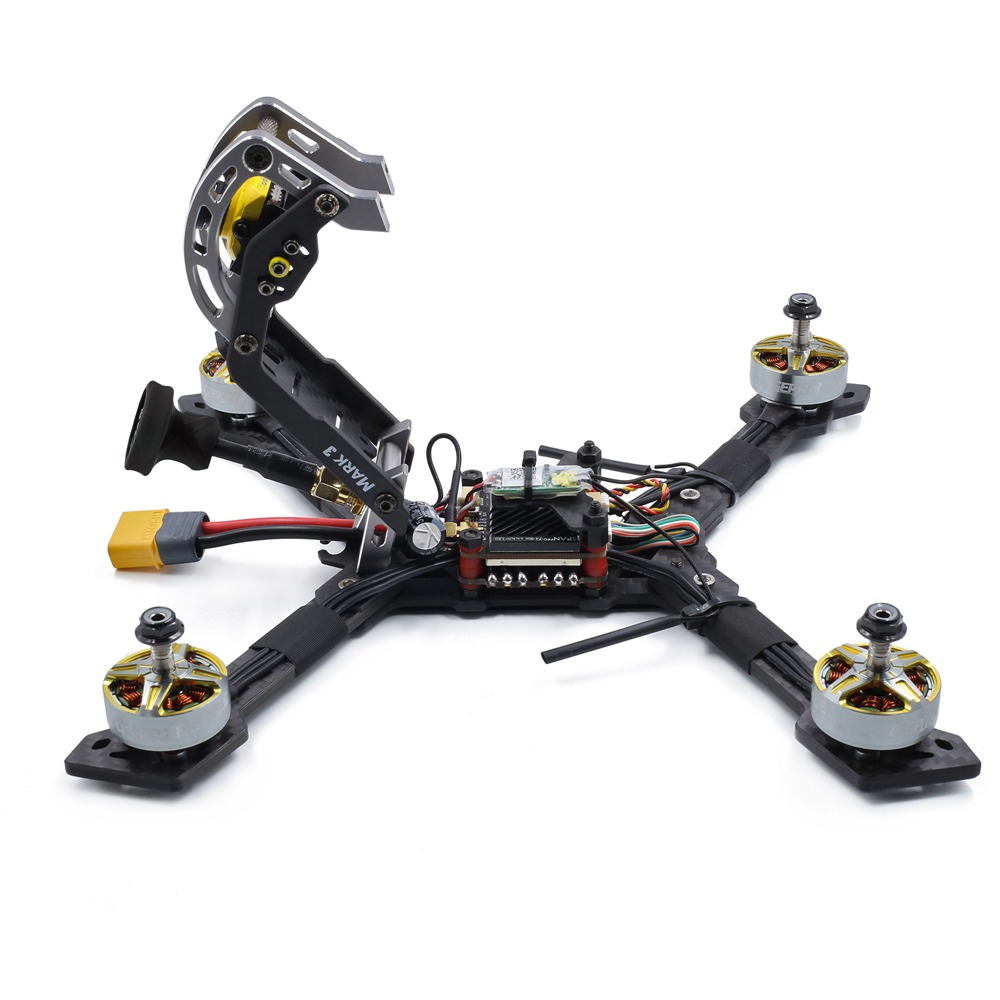 GEPRC Mark3 225mm 5inch Racing Drone BNF Frsky R-XSR Receiver