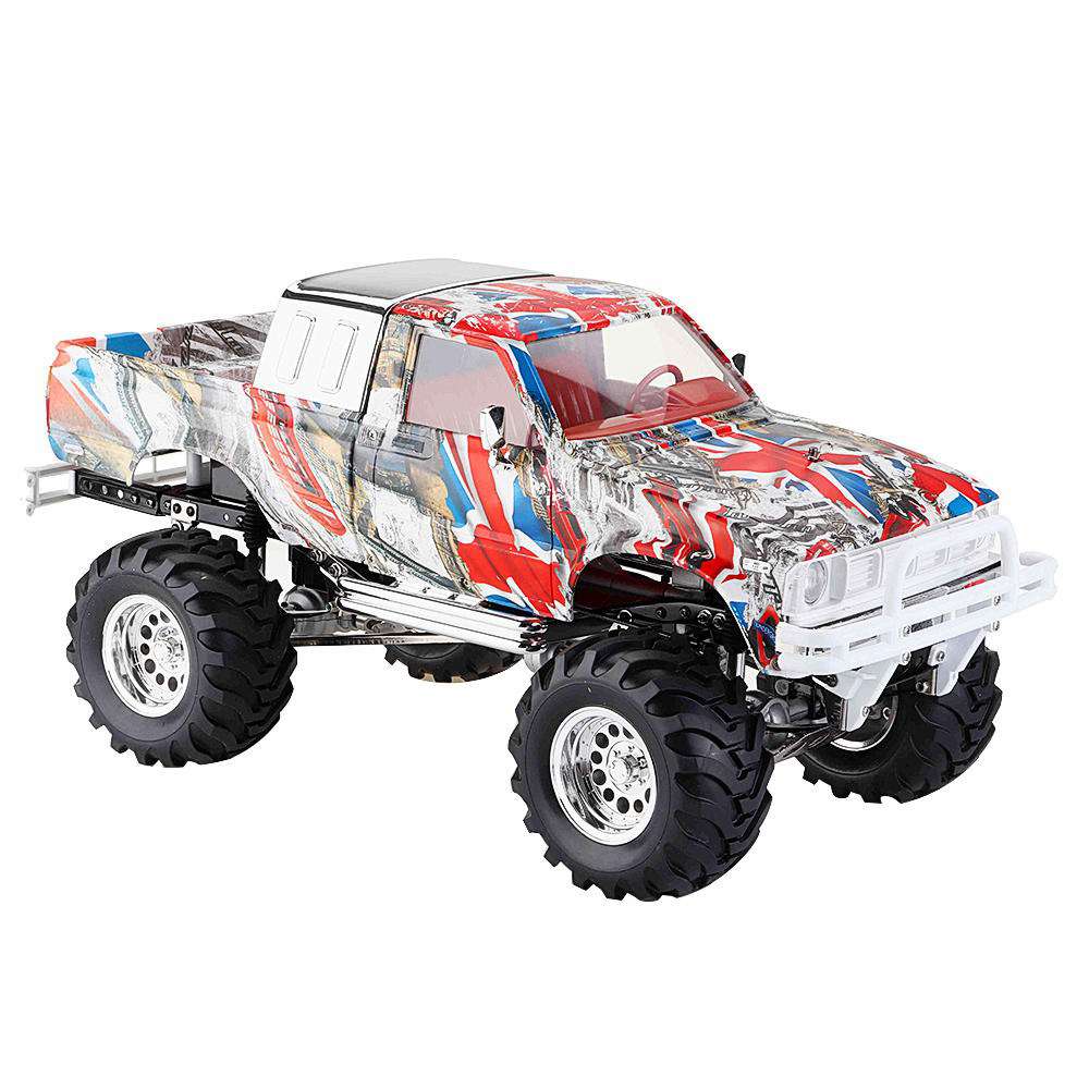 HG P407 1:10 2.4G 4WD Brushed Metal Off-road Climbing Truck RC Car RTR